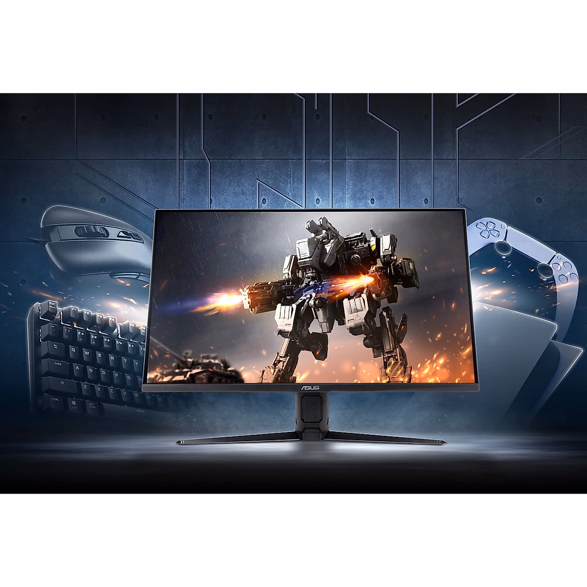 ASUS TUF Gaming 28” 4K 144HZ DSC HDMI 2.1 Gaming Monitor (VG28UQL1A) (Renewed)