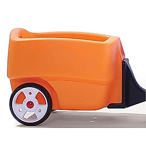 Step2 Choo Choo Wagon and Trailer - Red, White & Blue - Children's Wagon - Perfect for Siblings, Triplets, Friends - Festive Wagon for Parades and Summer Fun