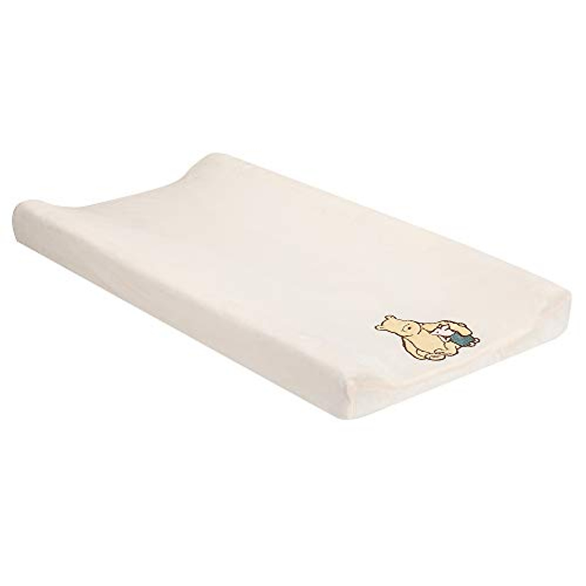 Lambs & Ivy Disney Baby Storytime Pooh Soft Creamy White Changing Pad Cover