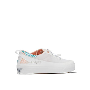 Columbia Women's Bonehead PFG, White/Light Coral, 9