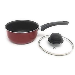 RAVELLI Italia Linea 10 Non Stick Saucepan with a lid, 1 Quart