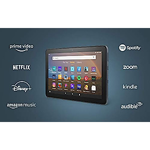 Certified Refurbished Fire HD 8 Plus tablet, HD display, 64 GB, (2020 release), our best 8" tablet for portable entertainment, Slate
