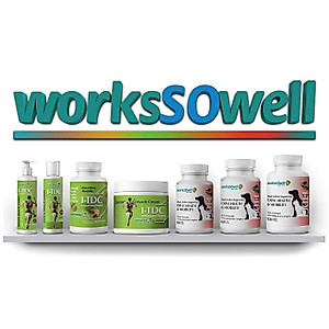 1-TDC WorkSoWell Dual Action Natural Support 30 Twist Off Soft Gels - Supports Oral Health - Hip & Joint Health - Muscle & Stamina Recovery