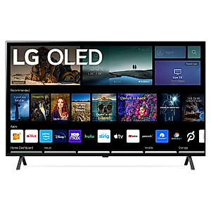LG A2 Series 65-Inch Class OLED Smart TV OLED65A2PUA, 2022 - AI-Powered 4K , Alexa Built-in, 9.3"D x 57"W x 35.3"H