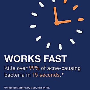 PanOxyl Acne Foaming Wash Benzoyl Peroxide 10% Maximum Strength Antimicrobial, 5.5 Oz