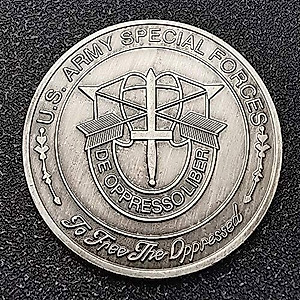 US. Army Special Forces Commemorative Coin Berets Challenge Metal Coins Army Fan Collectible Gifts