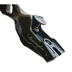 Farmington Archery 19" Atlas T6 Aluminum Machined CNC ILF Riser/Right Hand/Matte Black