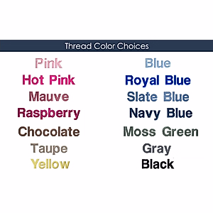 Tender Loving Stitches - Soft White Baby Blanket - Personalized with Baby’s Name and Cute Moon and Bear