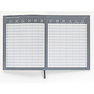 DesignWorks Ink Standard Issue Bound Personal Journal, Blue 6.75" x 8.5"