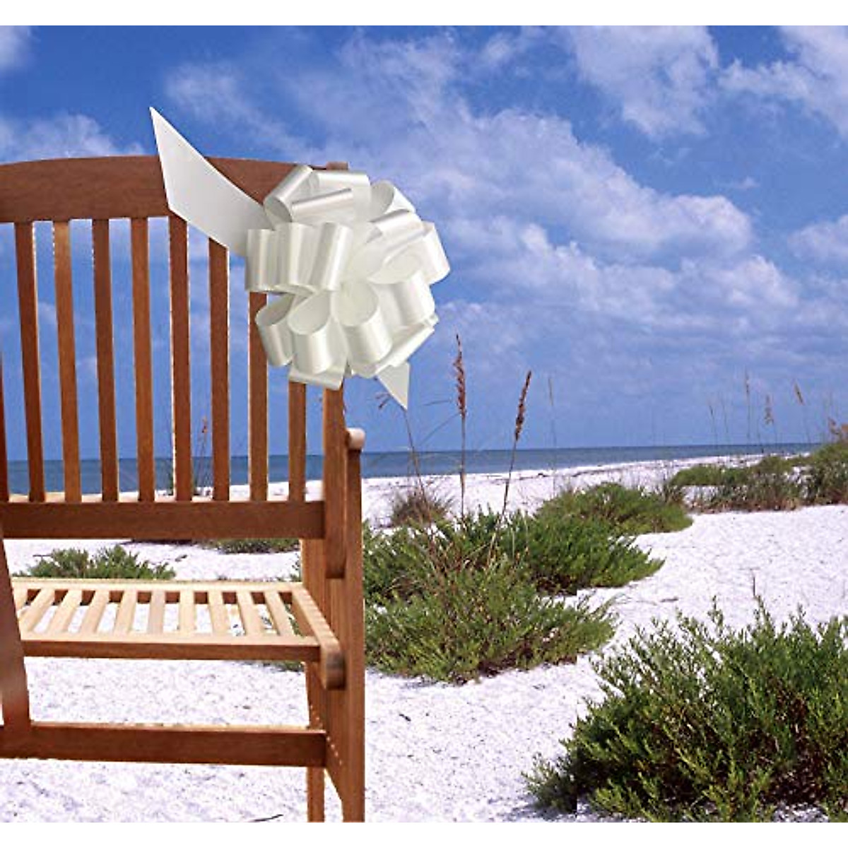 Big Easter Gift Basket Pull Bows - 9" Wide, Set of 9, Light Pink, Blue, Yellow, Lavender, Bows for Gifts, Christmas, Presents, Boxing Day, Wreath, Birthday, Fundraiser, School Dance, Gift Bows