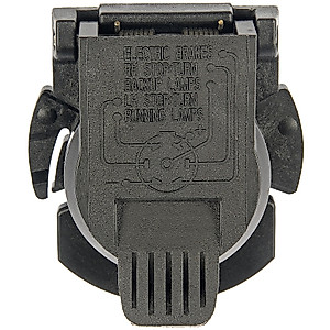 Dorman 924-307 Trailer Hitch Electrical Connector Plug Compatible with Select Models