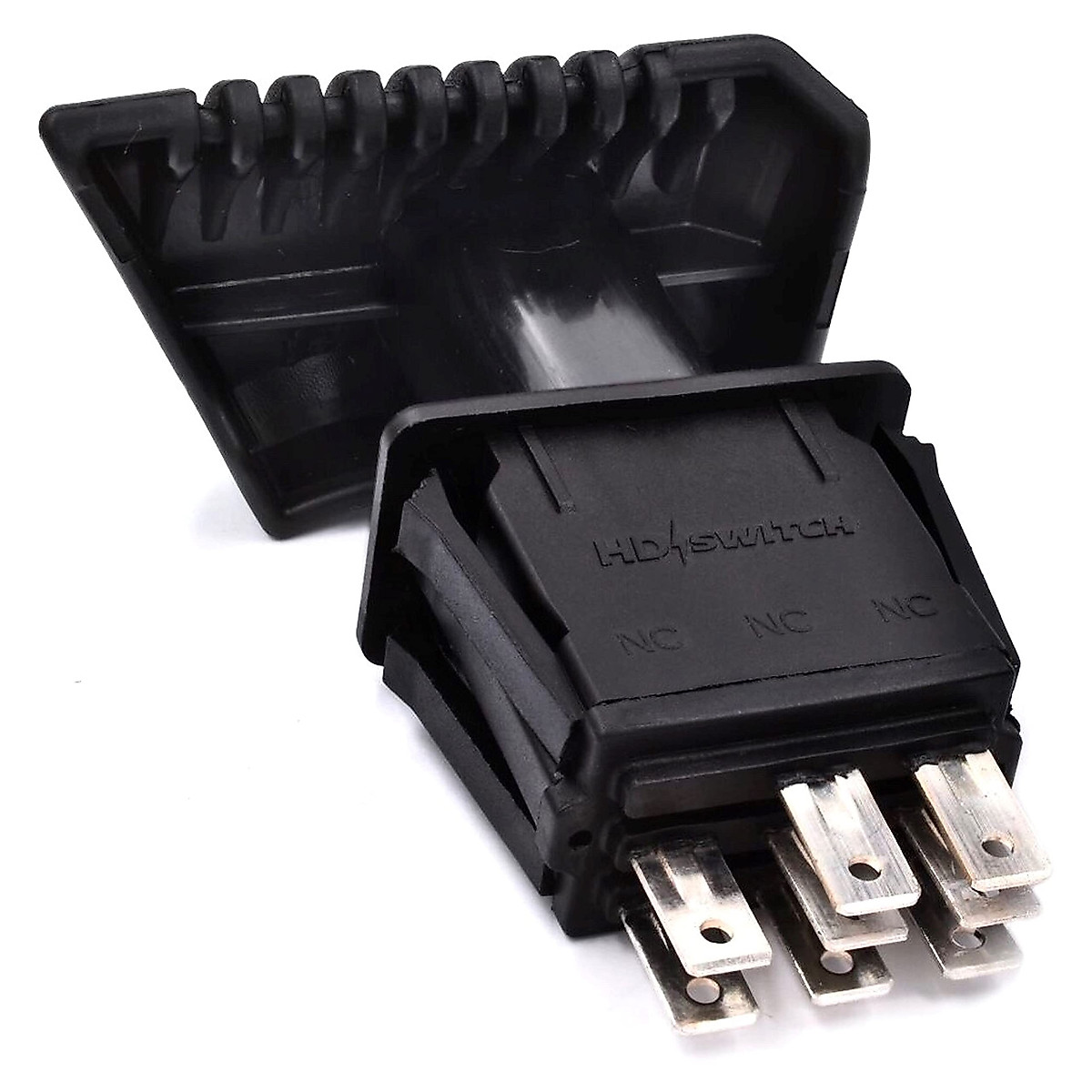 HD Switch 10 AMP Upgrade Blade Clutch PTO Switch fits John Deere AM135131 X300 X304 X305 X310 X320 X324 X340 X360 X500 X520 X530 X534 X540 AM141536 Clutch