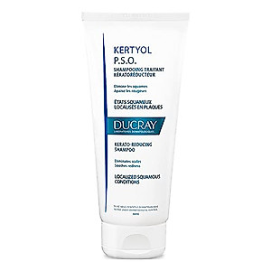Ducray Kertyol P.S.O. Shampoo, Scalp Prone to Psoriasis, Micronized Sulfur, Salicylic Acid, Soothes Red, Irritated Scalp, 6.7 oz.