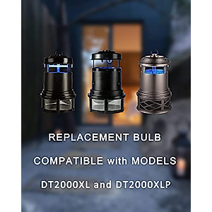 Dichroma 32050 6-Watt Replacement Bulbs for DynaTrap DT2000XL DT2000XLP DT2000XLPSR Mosquito Trap, T5 6W BL UV Light Bulb for Dynatrap 1 Acre Insect Trap (2 Pack)