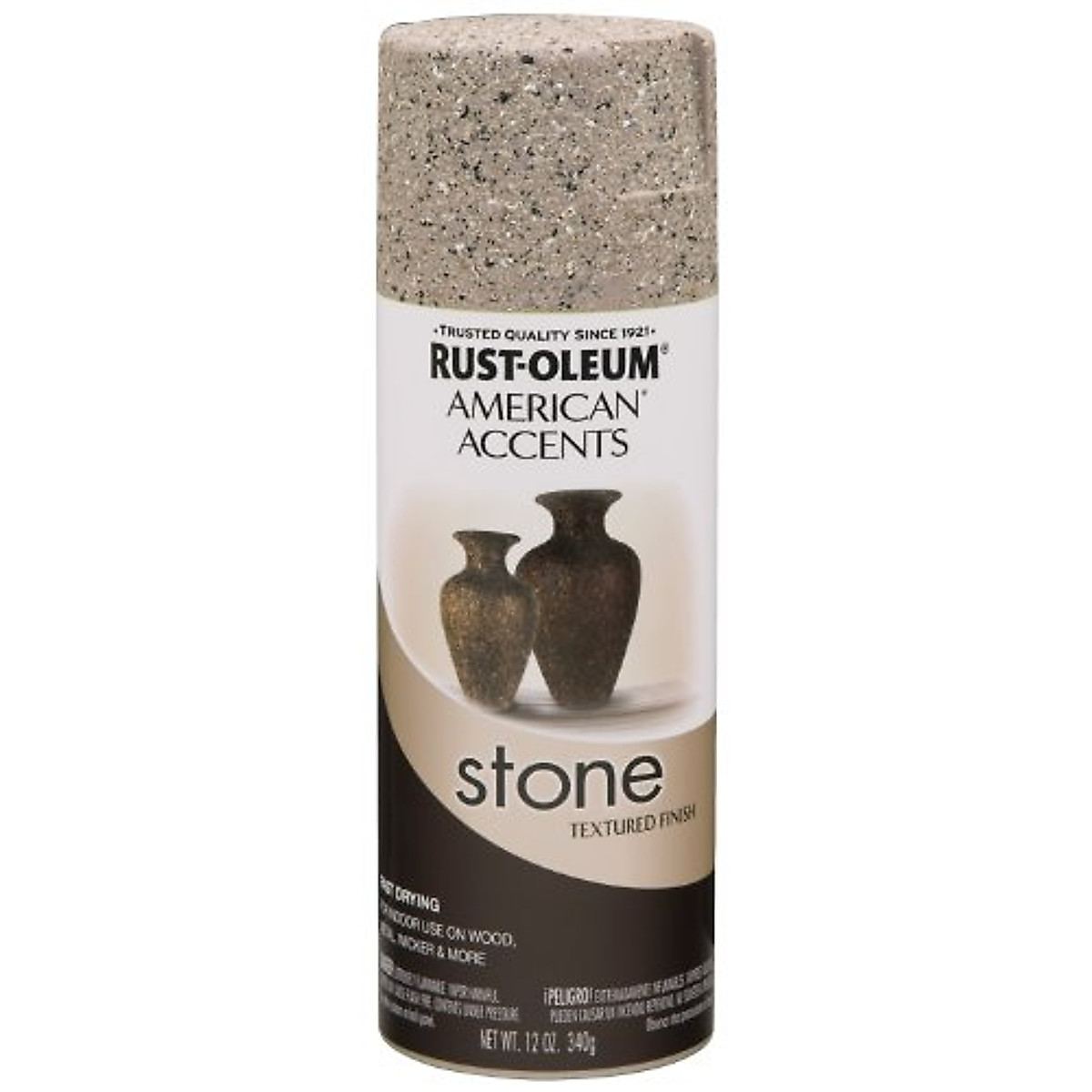 Rust-Oleum 7995830 Stone Creations Spray, 12 oz, Pebble