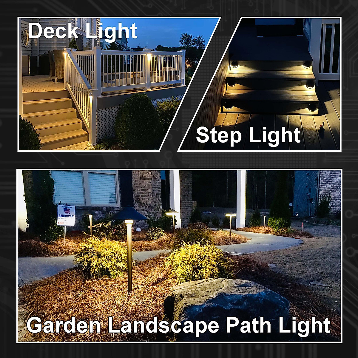 Hylroe T10 Wedge Base Landscape 194 921 LED Light Bulb 2700K Warm White 3W Equivalent 15W 20W Low Voltage AC/DC12V-24V T5 LED Bulb for Landsacpe Garden Deck RV Camper Marine Boat Dome Lighting, 8 Pack