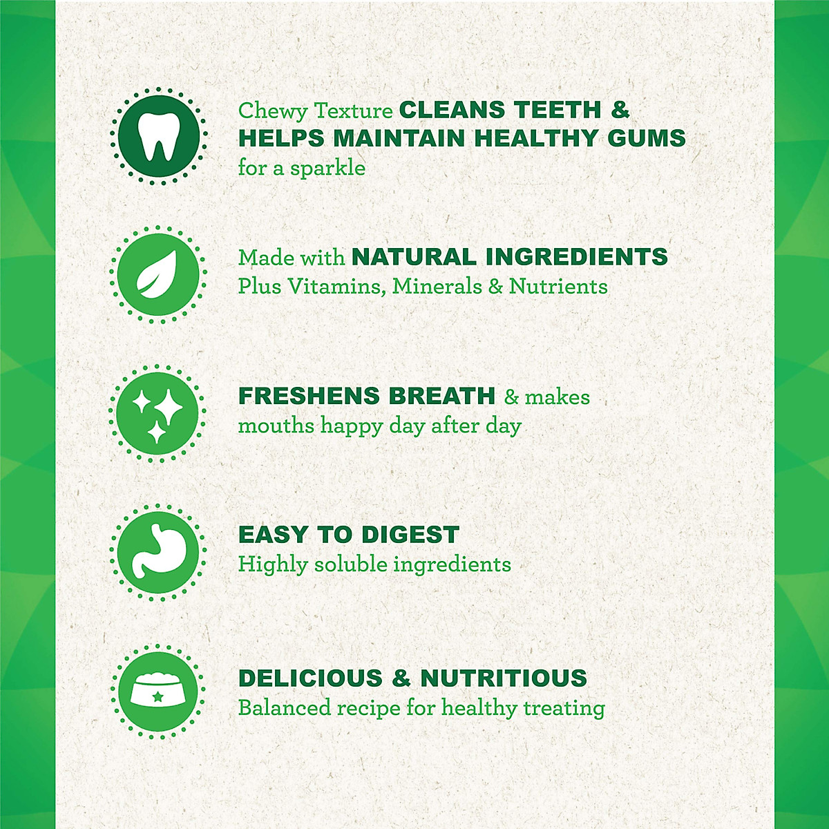 Greenies Original Regular Natural Dog Dental Care Chews Oral Health Dog Treats, 72 oz. Pack (72 Treats)