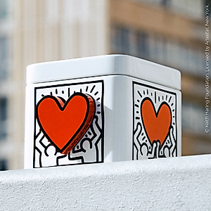 Keith Haring Lovebox | Mother's Day Luxury Gift | Gift for Art Lover | Gifts for Boyfriend, Girlfriend, Couple