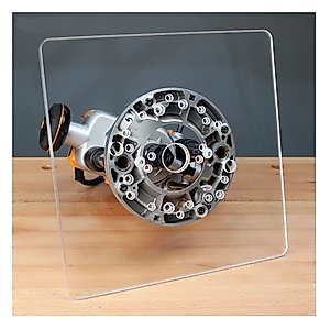 Infinity Cutting Tools Universal Router Base Plates (11.5" x 11.5" Square)