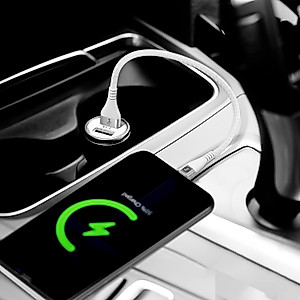 Short iPhone Charger Cord 1 Foot 4Pack [Apple MFi Certified] iPhone Cable Braided USB A to Lightning Cable Compatible with iPhone 14 13 12 11 Pro Max Mini XS XR 8 7 6s SE, iPad/iPod/AirPods