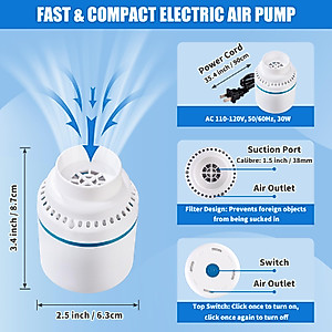 Hausavant Vacuum Storage Bags, 20-Pack Vacuum Seal Bags for Clothing, Bedding, Blankets, Comforters, and Travel, Space Saver Bags with Electric Pump and Hand Pump