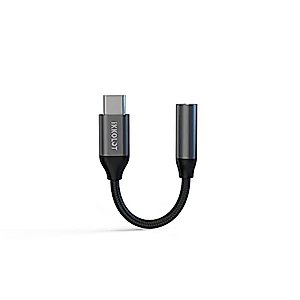 IKKO LOT USB C to 3.5mm Headphone Jack Adapter,Type C Audio Hi-Res DAC Chip Cable Cord Compatible with Most USB-C Devices