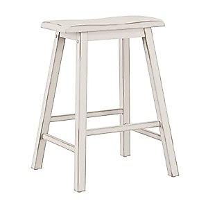 Hillsdale Moreno Backless, Counter Stool, Sea White