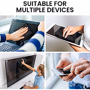 Screen Cleaner Spray - TV Screen Cleaner Spray and Wipe, Computer Screen Cleaner for Electronic Devices: TV, Laptop, iPhone, Ipad, Computer, MacBook- TV Cleaner for Smart TV-Microfiber Cleaning Cloth