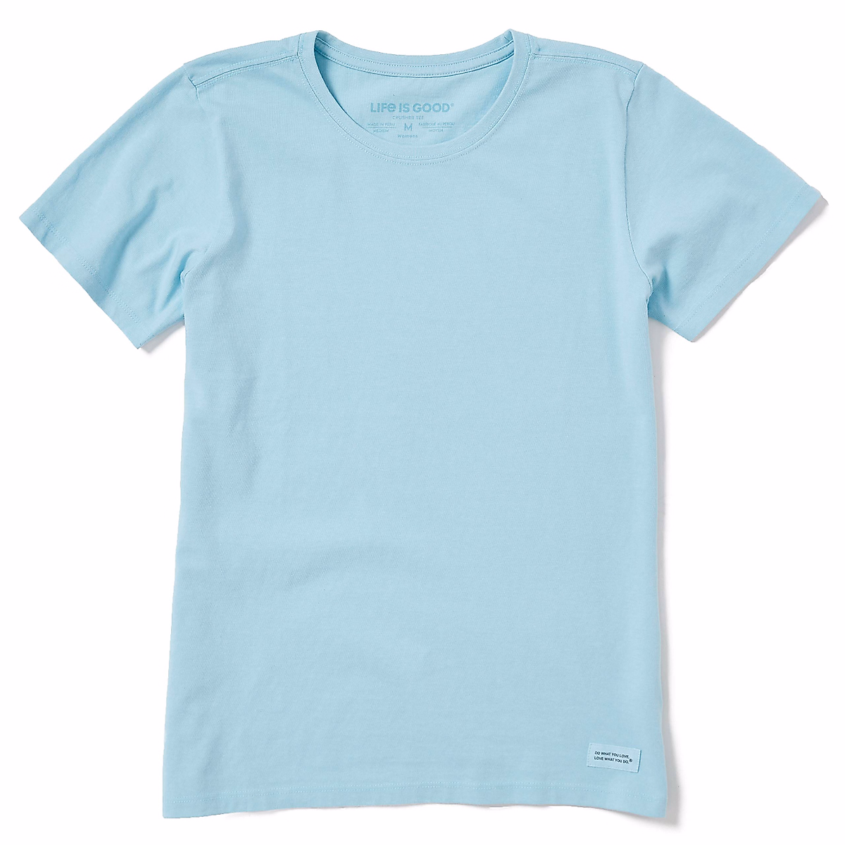 Life is good Womens Crusher, Beach Blue, Small