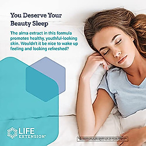 Life Extension Enhanced Sleep without Melatonin - Melatonin Free Sleep Support Supplement with Ashwagandha, Amla Extracts & Casein Milk Peptides – Gluten-Free, Non-GMO, Vegetarian – 30 Capsules