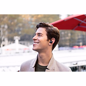 Altec Lansing True Evo Sport Truly Wireless Earphones, 6 Hours of Battery Life, Weatherproof Design, Includes Wireless Charging Case, Black (MZX758-BLK-AMZ)