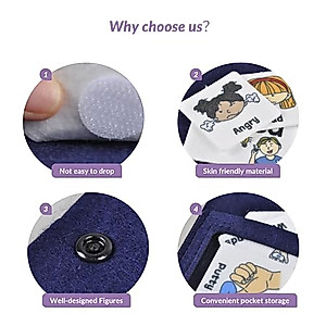 CHEFAN Feelings Chart, Autism Visual Behavior Management, Preschool Teacher Supplies, Daycare Essentials, Social Emotional Learning Activities, Calm Down Corner Classroom Supplies