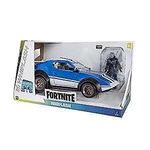 FORTNITE Joy Ride Whiplash Vehicle (Blue & White), with 4-inch Articulated X-Lord Figure