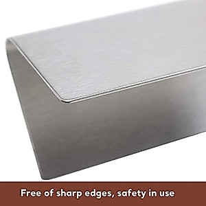 QuliMetal 7537/65903 22.5" Flavor Bars for Weber Spirit 300 Series(with Side Burner Knobs), Spirit E310, E320, Spirit 700, Genesis Silver Gold Platinum B/C, Weber 900, Heat Plates for Weber 7536