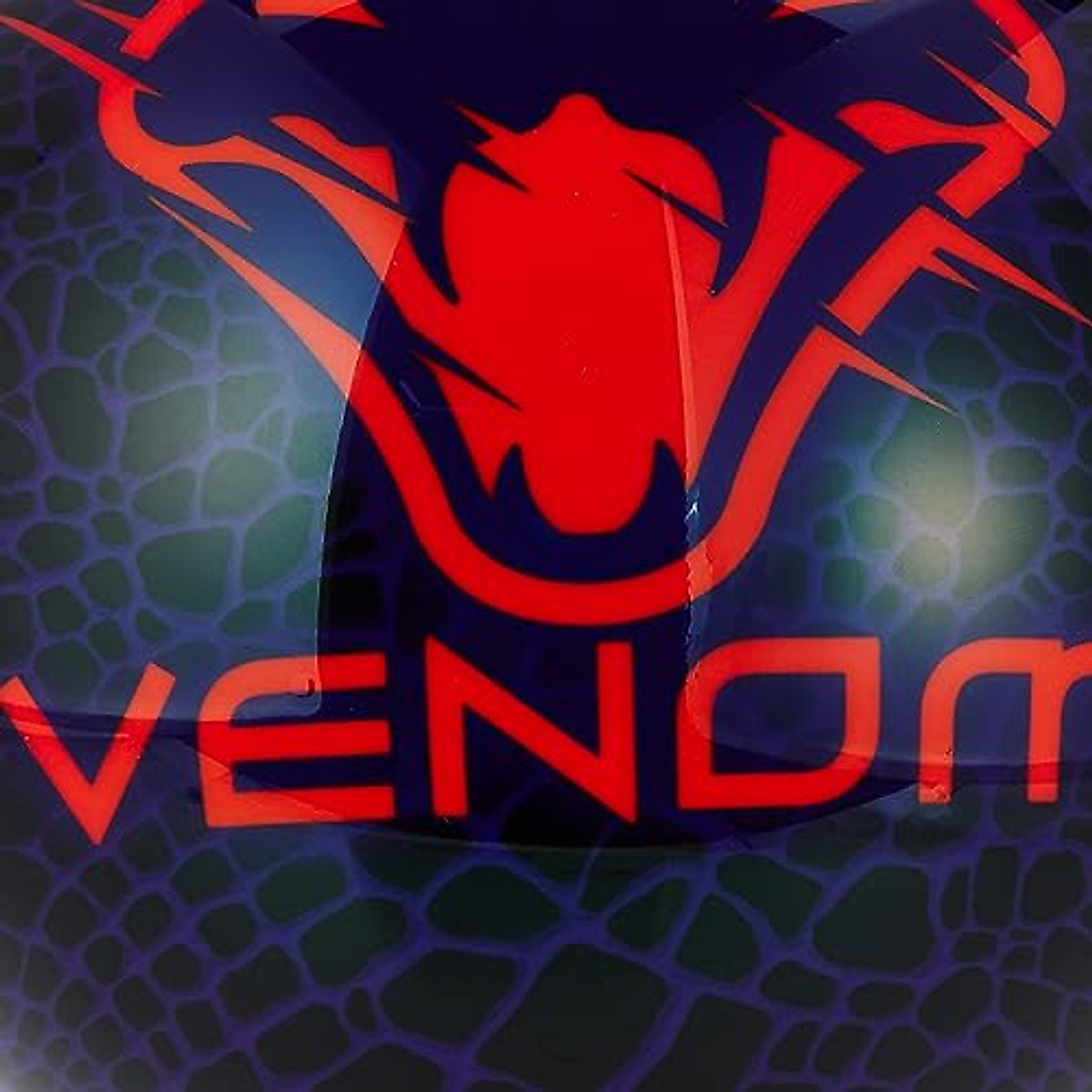 On The Ball Bowling Motiv Venom Spare Bowling Ball - Purple/Orange 12lbs