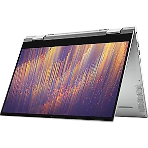 Dell 2022 Inspiron 7506 2-in-1 15.6" FHD Touch Laptop, Intel Core i5 1135G7, 8GB RAM, 256GB SSD, Backlit Keyboard, Iris Xe Graphics, MaxxAudio Pro, Fingerprint Reader, Silver, Windows 11
