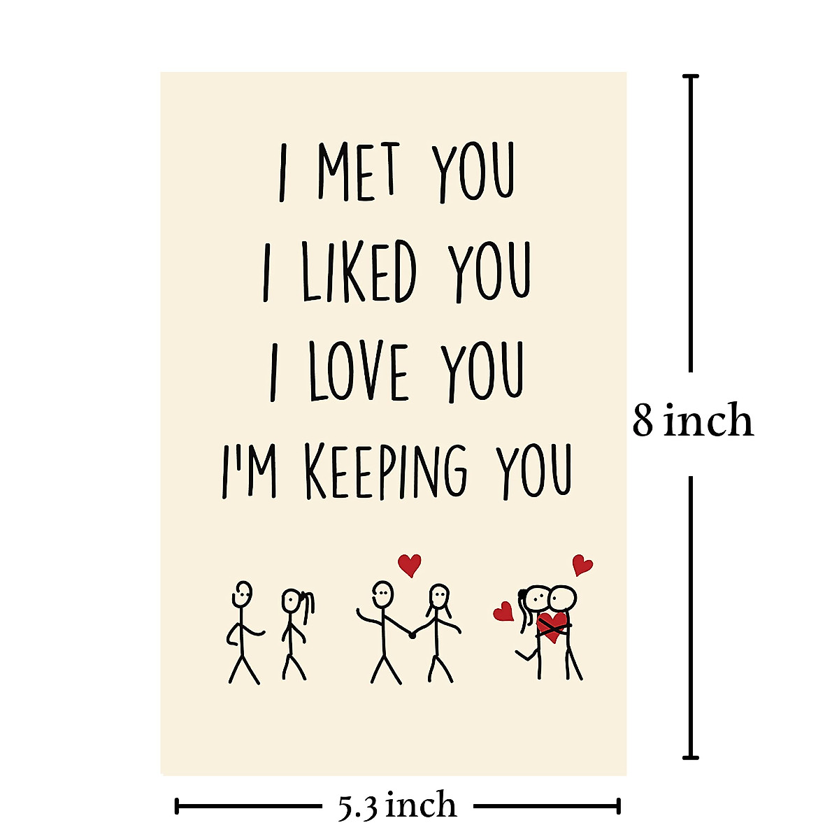 Cheerin Valentine's Day Cards for Him or Her | Naughty Anniversary Card | Gifts for Him or Her | Fun Gift Birthday Card for Husband Wife Boyfriend Girlfriend Men Women