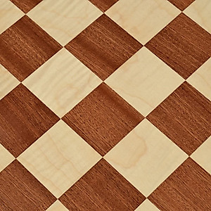 Professional Tournament Wooden Chess Boards, No. 4, 5 and 6-1,75", 2" and 2,25" - Inlay (2.25", Notation)