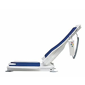 Drive DeVilbiss Healthcare Bellavita Lightweight Reclining Bath Lift with Blue Covers
