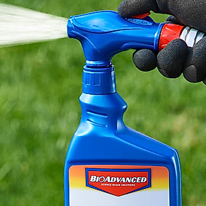 BioAdvanced 704115A Crabgrass Lawns with Weed Killer, 32 oz, Ready-to-Spray