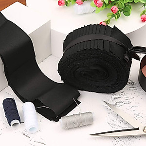 40 Pcs Fabric Jelly Rolls, Jelly Roll Fabric Strips for Quilting, Patchwork Craft Cotton Quilting Fabric, Quilting Fabric, Patchwork for Crafting