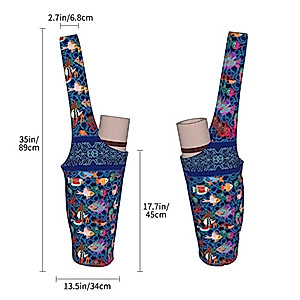 Yoga Mats Bag with Pockets for Thick Mats Yoga Mat Bag Men Large Size Yoga Accessories Yoga Mat Bag for Women