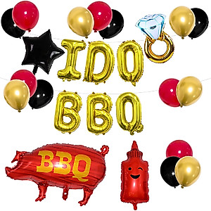 I Do Bbq Decorations Bbq Bachelorette Party Decorations Bridal Shower Decorations Picnic Bachelorette Decorations Wedding Shower Barbeque Engagement Party Decoration Supplies Banner