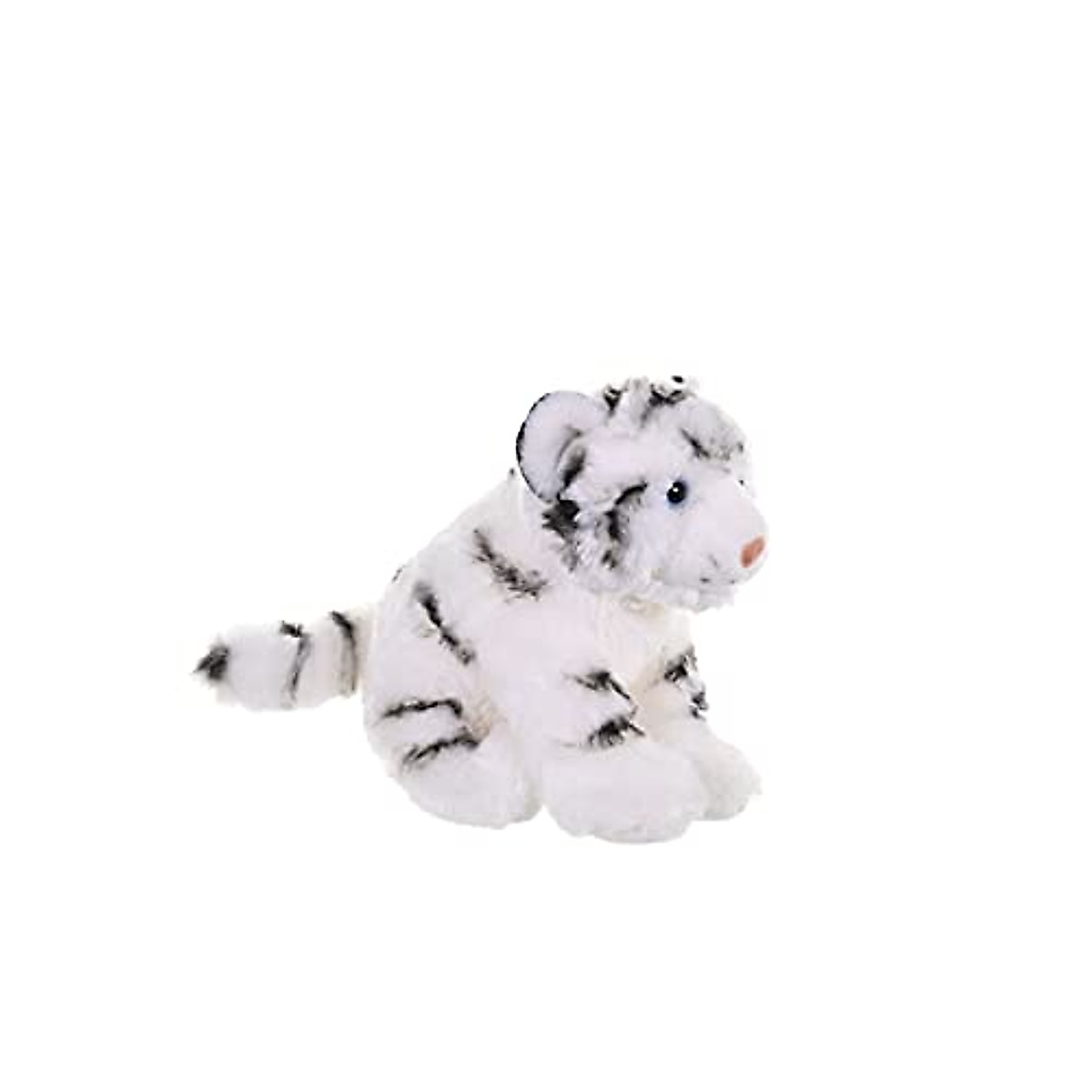 Wild Republic White Tiger Plush, Stuffed Animal, Plush Toy, Gifts for Kids, Cuddlekins 8 Inches,Multicolor