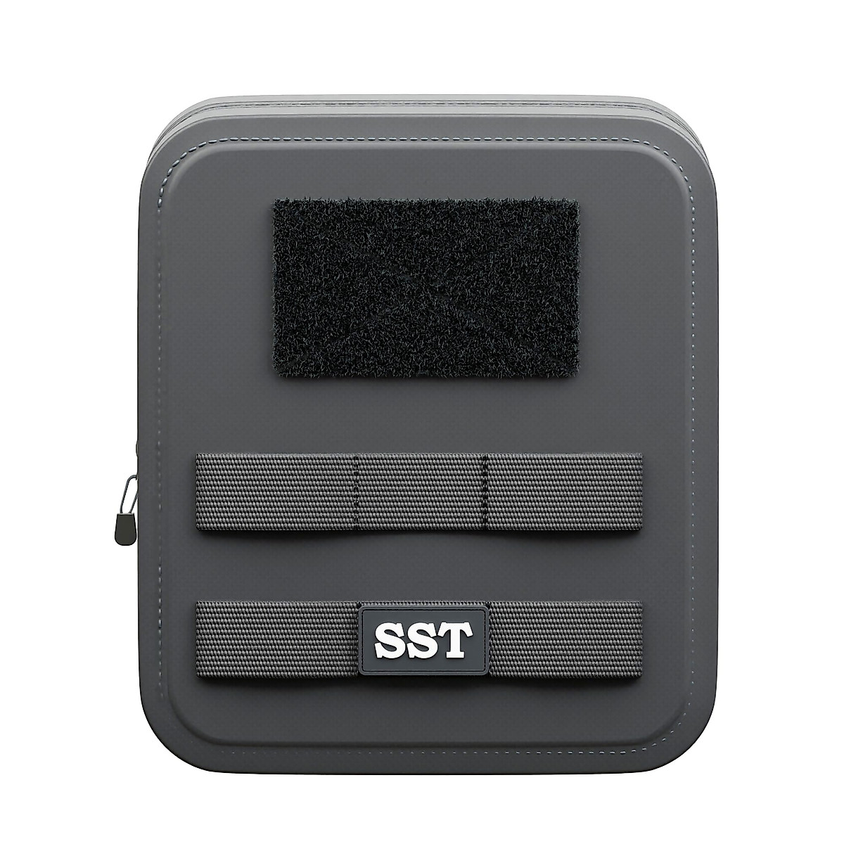 SealBags Large Water Resistant Tactical MOLLE Pouch for Hiking, Tools and Camping Gear. Durable Thermoplastic Design and Molle Compatible with Backpacks, Tactical Belts, Waist Bags and More