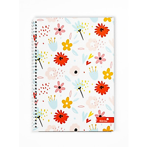 Silvine A4 Marlene West Hardback Notebook - Lined (140 Pages)