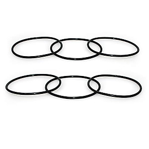 AppliaFit O-Rings Compatible with APEC 3.5 Inch O-Rings For APEC Ultimate and Essence Series Reverse Osmosis Water Filters, Version B (6-Pack)