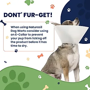 All-Natural Dog Warts Remover by Naturasil — Pure Thuja & Plant Extracts for Topical Wart & Skin Blemish Remover on Pets | Fast-Acting, Gentle & Pain-Free | No Acids | Safe for Dogs 3+ Months | 15mL