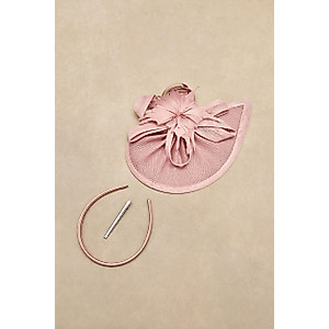 BABEYOND Tea Party Fascinator Hat for Women Kentucky Headwear Derby Pillbox Church Hat for Cocktail Wedding