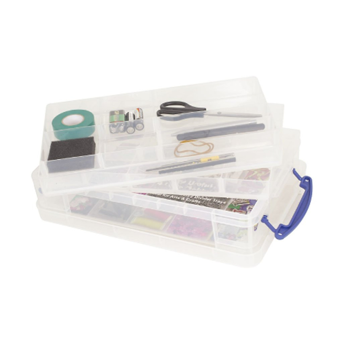 Really Useful Box 4CDIV2HOB File 2000 RU4-2X15 CS TP - Separating Tray, Transparent, 1 Unit